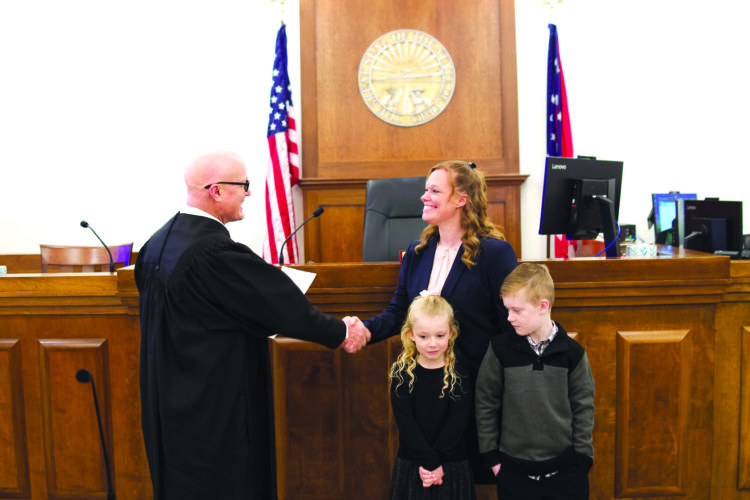 Amanda Fisher sworn in for 2nd term as Belmont County coroner | News ...